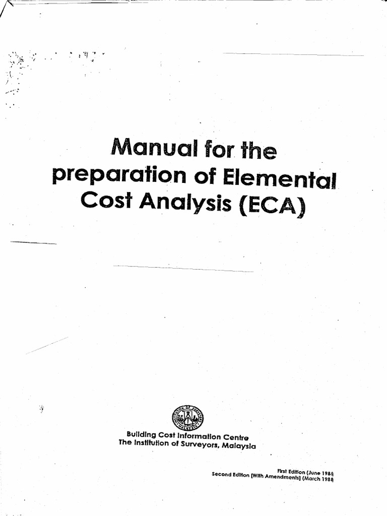 ECA Manual 1988 | PDF