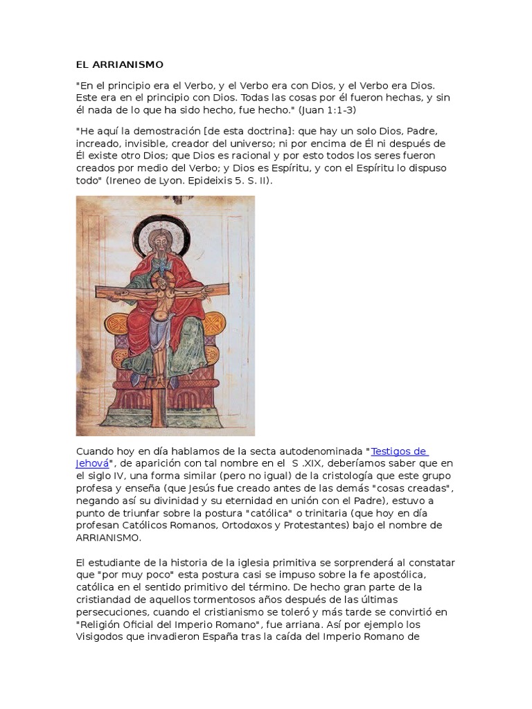 El Arrianismo | arrianismo | Constantino el grande