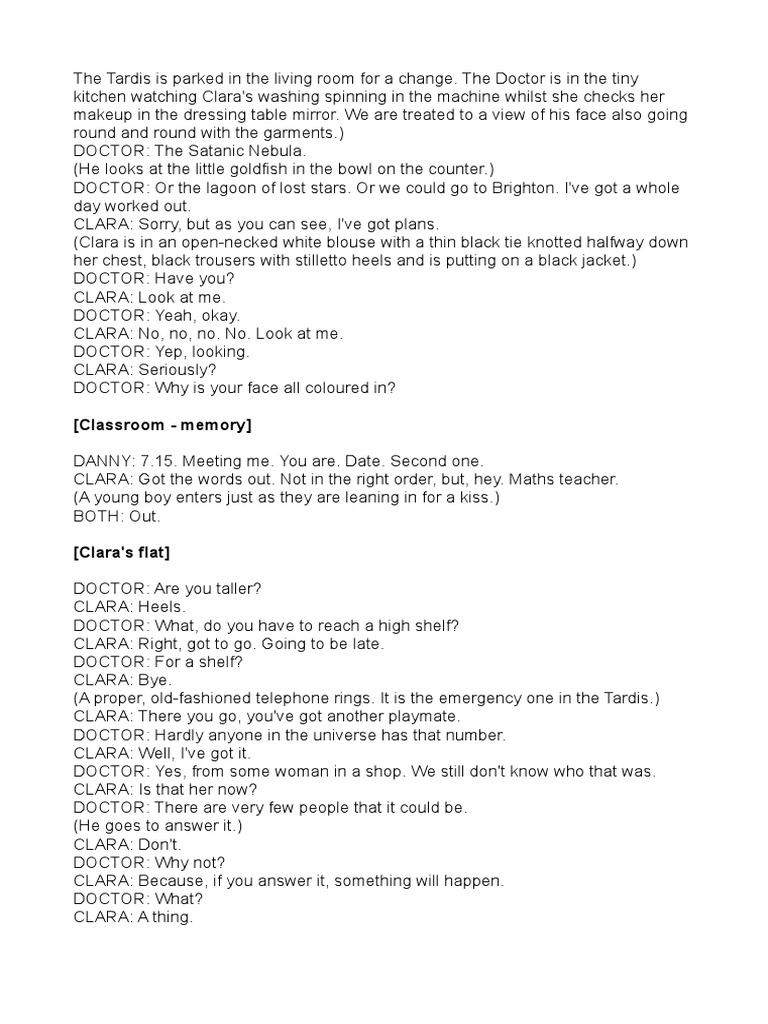 Doctor Who Episodes | PDF | The Doctor (Doctor Who) | Bank Vault