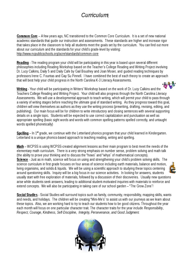 Curriculum | PDF | Curriculum | Common Core State Standards Initiative
