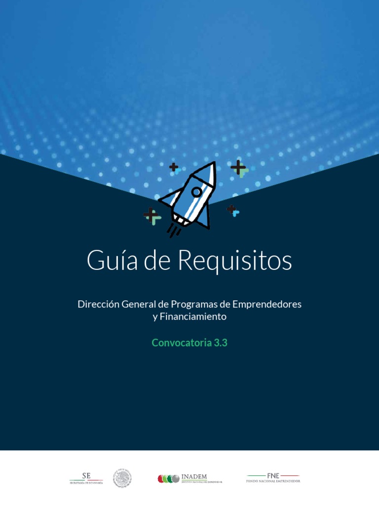Guia Inadem 3.3 2016 | PDF | Modelo de negocio | Innovación