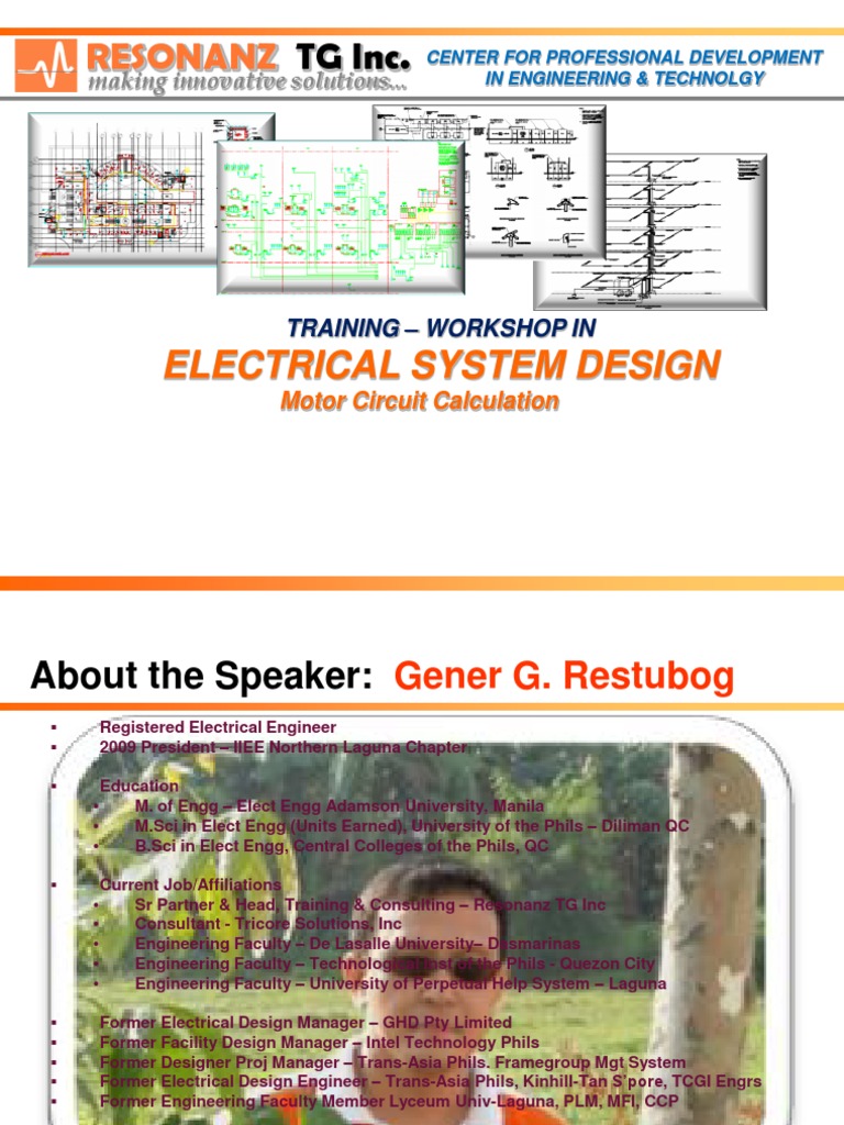 Electrical System Design - Branch CKT | PDF | Fuse (Electrical ...