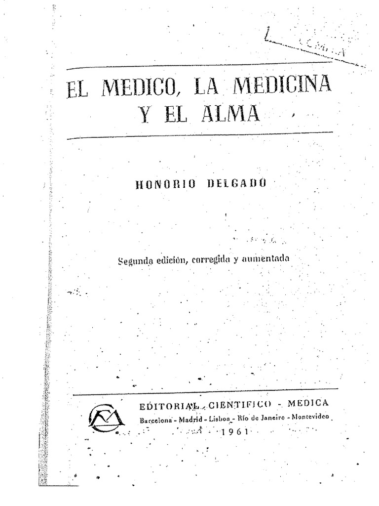El Medico, La Medicina y El Alma | PDF