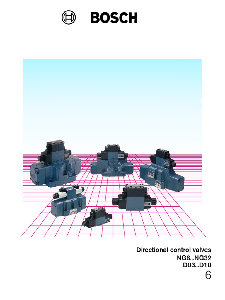 Directional Control Valves Ng6 Ng32 Do3 d10 PDF | PDF | Valve ...