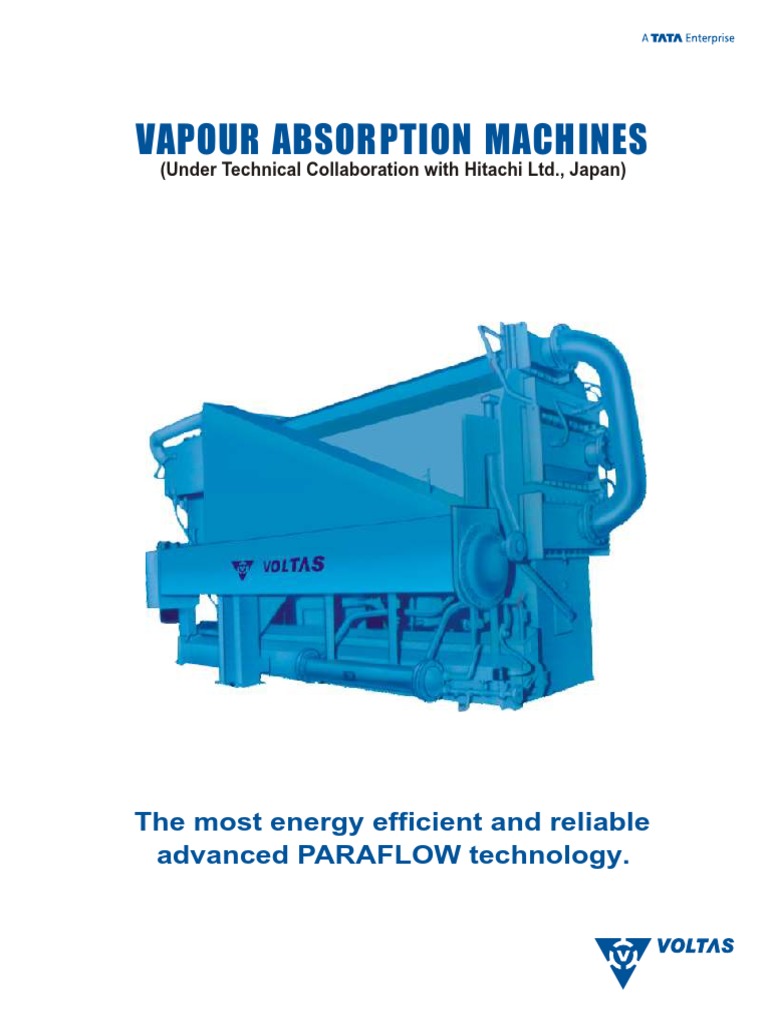 Vapour Absorption Machine | PDF | Heat Exchanger | Refrigeration