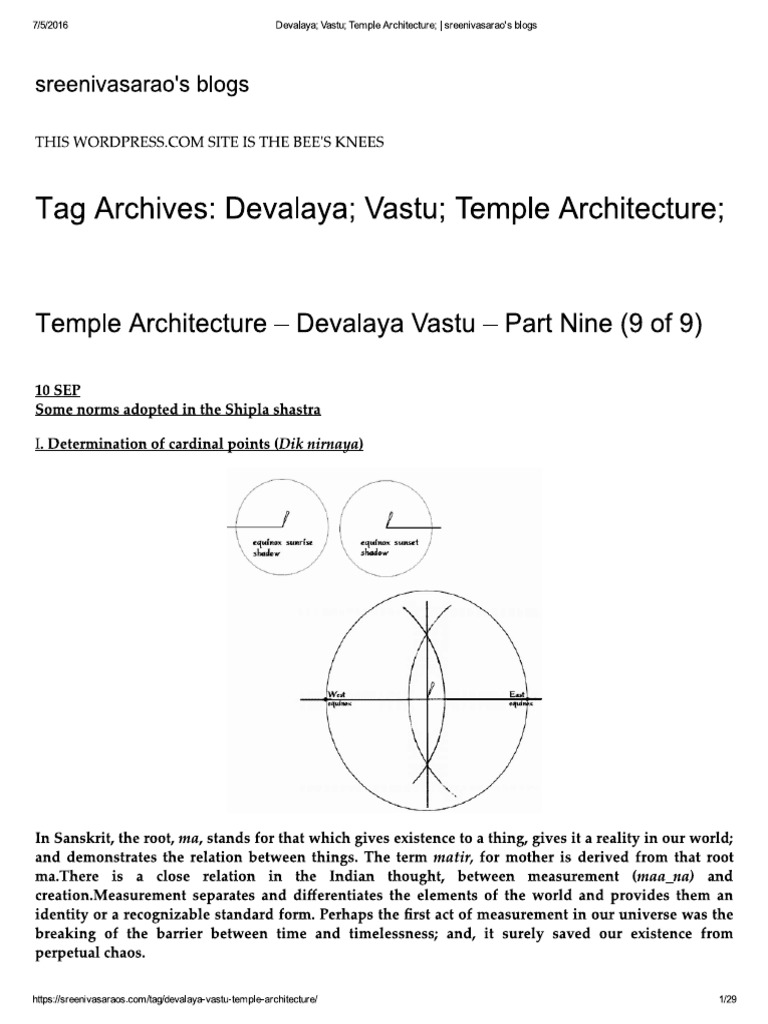 Devalaya Vastu | PDF