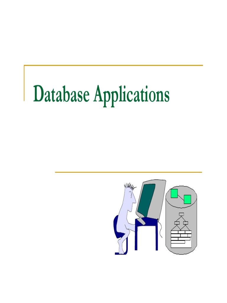 Database Applications.pdf | Databases | Inventory