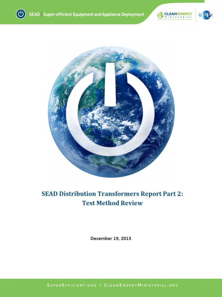 SEAD Distribution Transformers Report - Part 2 - Test Method Review ...