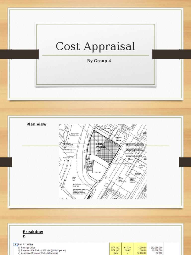 Cost Appraisal | PDF