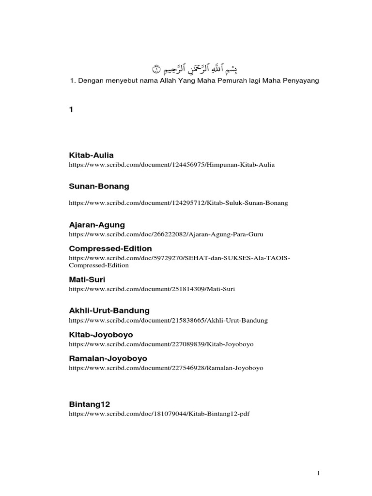 Kitab Bintang 12: Ilmu dan Mantera | PDF | Foreign Language Studies