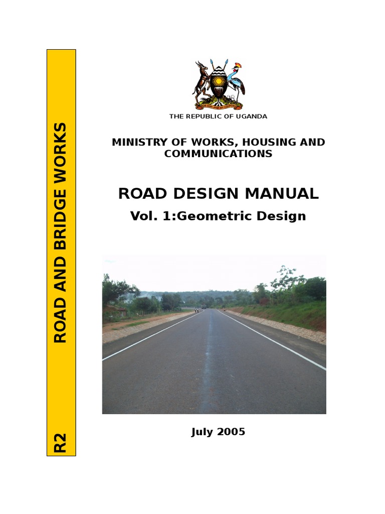 Uganda Road Design Guide | PDF