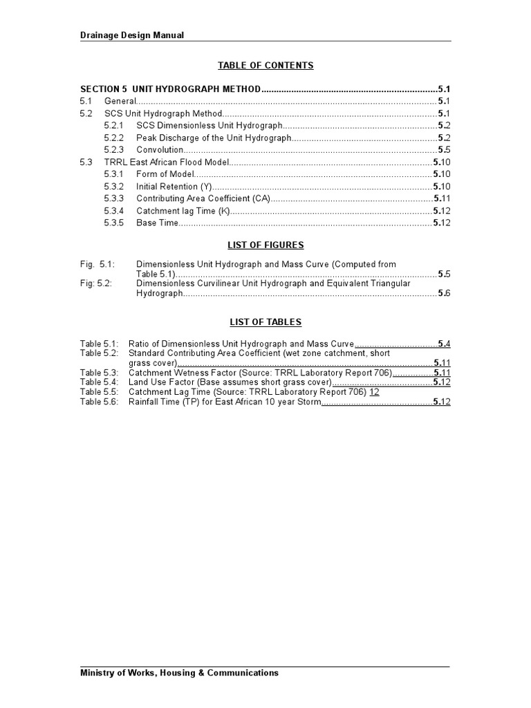Drainage Design Manual | PDF | Drainage Basin | Discharge (Hydrology)