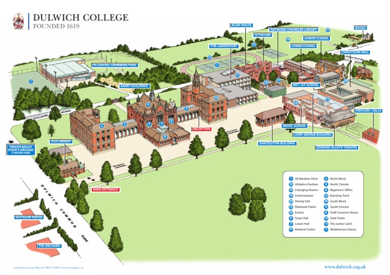 Dulwich College Campus Map | PDF | Sports
