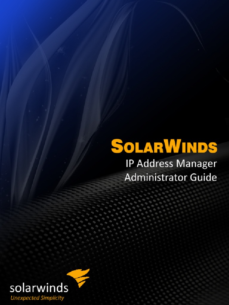 Orion IPAM Administrator Guide | PDF