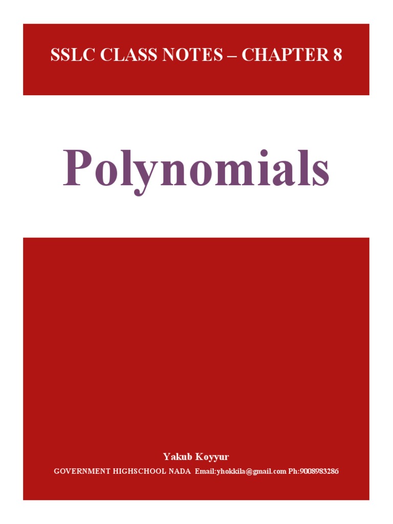 chapter-8-polynomials-new-pdf-polynomial-division-mathematics
