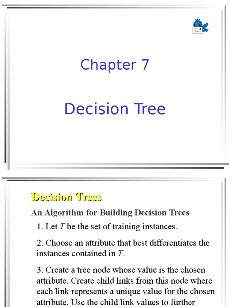 DWDM Chapter 7 Decision Tree | PDF | Statistical Classification | Areas ...