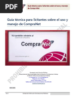 Guía de Uso de PanamaCompra en Línea | PDF