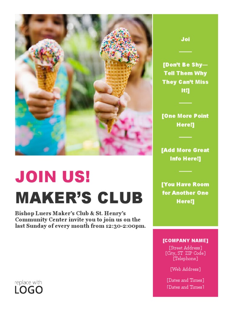 Kids Club Flyer | PDF