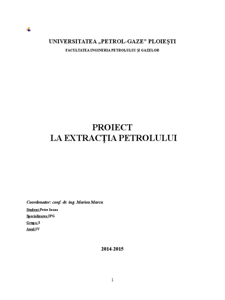 Proiect Extractie | PDF