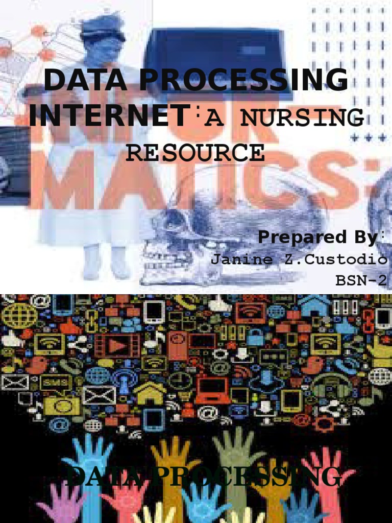 Data Processing A Nursing Resource | PDF | Databases | World Wide Web