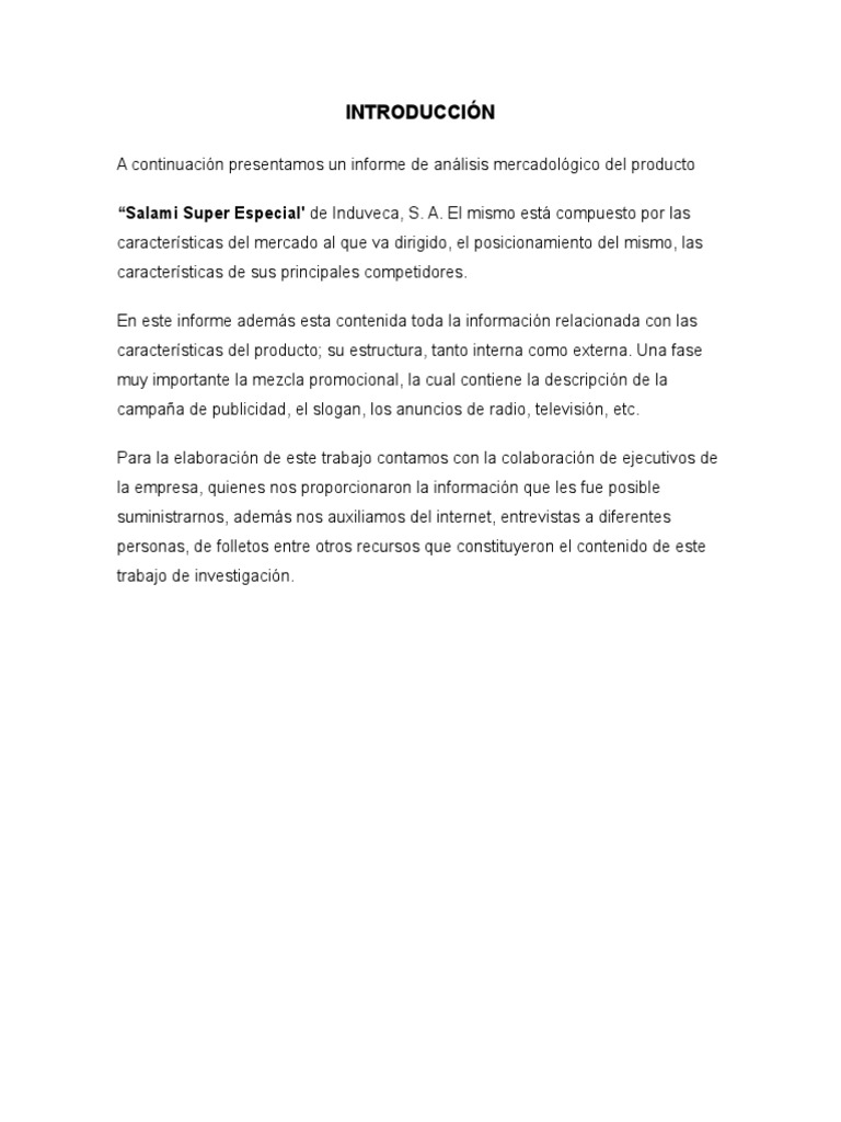 Estructura de Ventas Induveca | PDF | Distribución (comercial) | Marketing