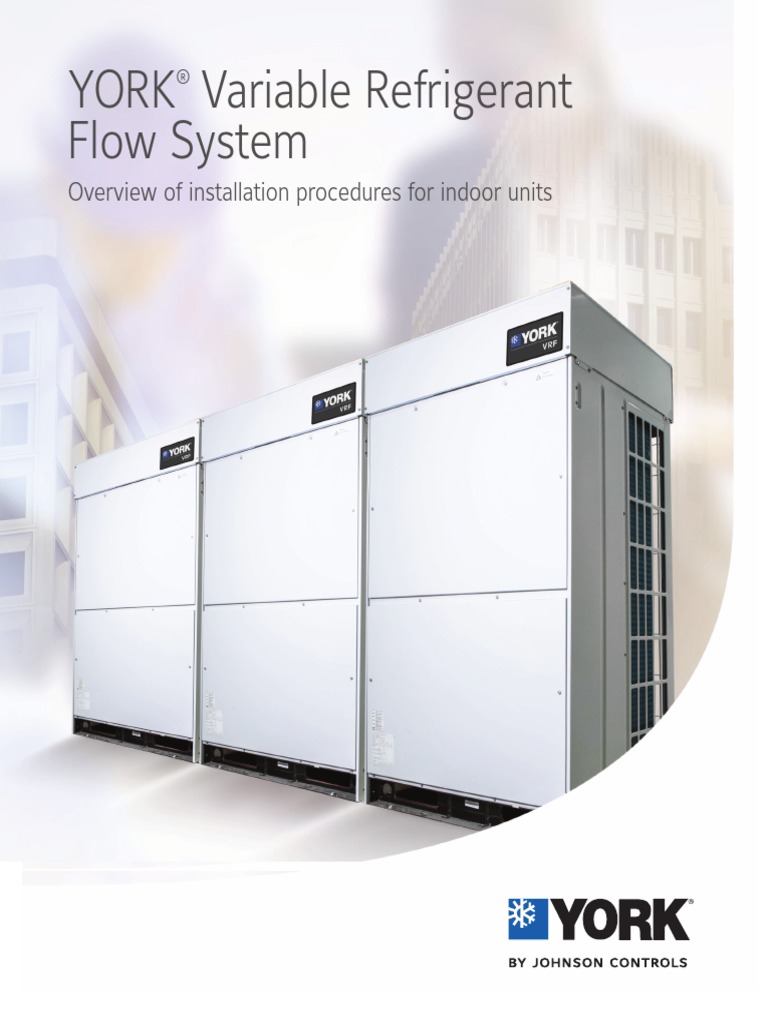 YORK VRF System Guide Installation of Indoor Units 040715 | PDF ...