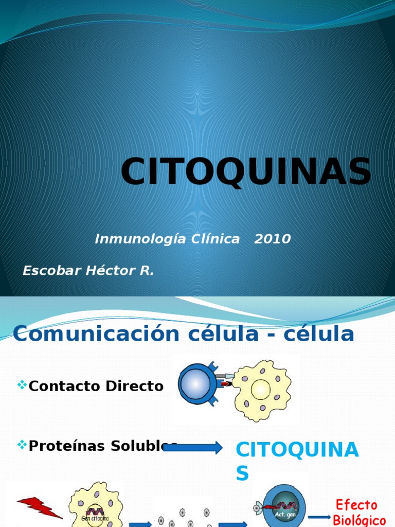 CITOQUINAS | Citocina | Biologia de sistemas