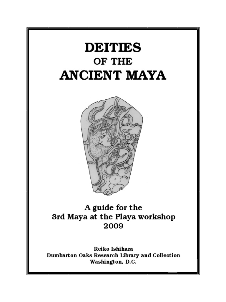 Ancient Maya Deities Guide | PDF | Maya Civilization