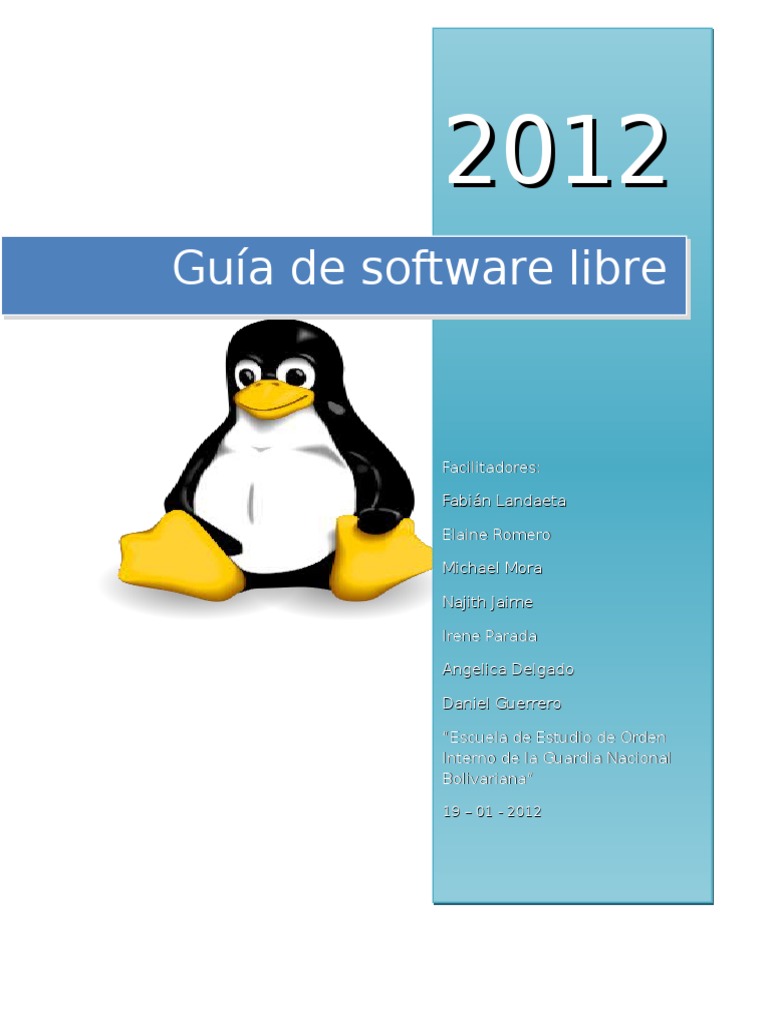 Manual de Software Libre | Descargar gratis PDF | Software libre ...