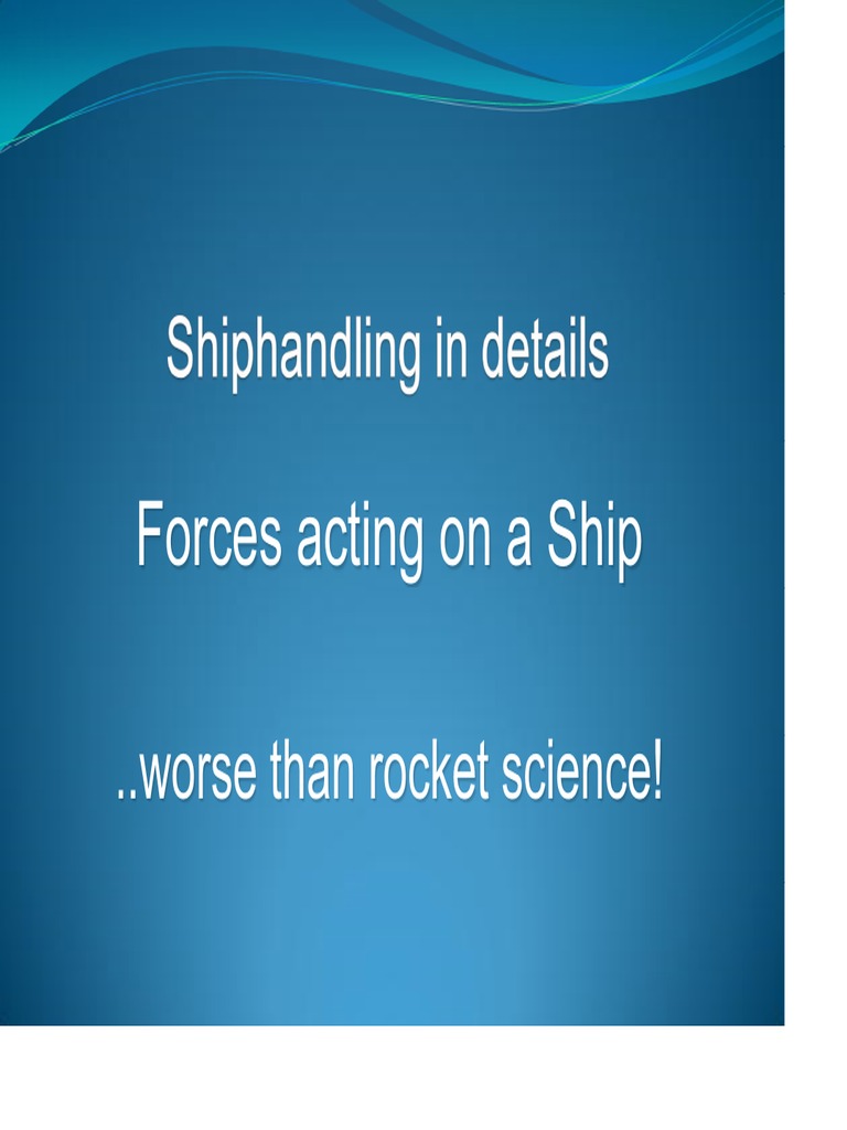 Forces Acting on a Space Ship | PDF | Buoyancy | Lever