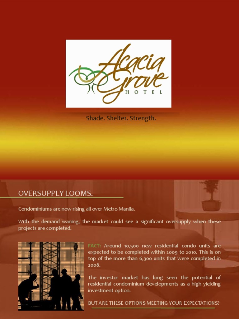 Acacia Grove Hotel Project Brief | PDF | Economies | Business