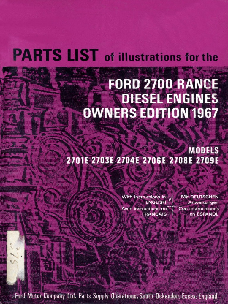 Ford 2700 Parts PDF | PDF