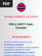 SM Work Permit Form | PDF | Fires | Hazards