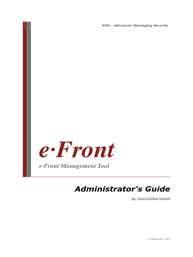 EFront Admin Guide | PDF | Hypertext Transfer Protocol | Proxy Server