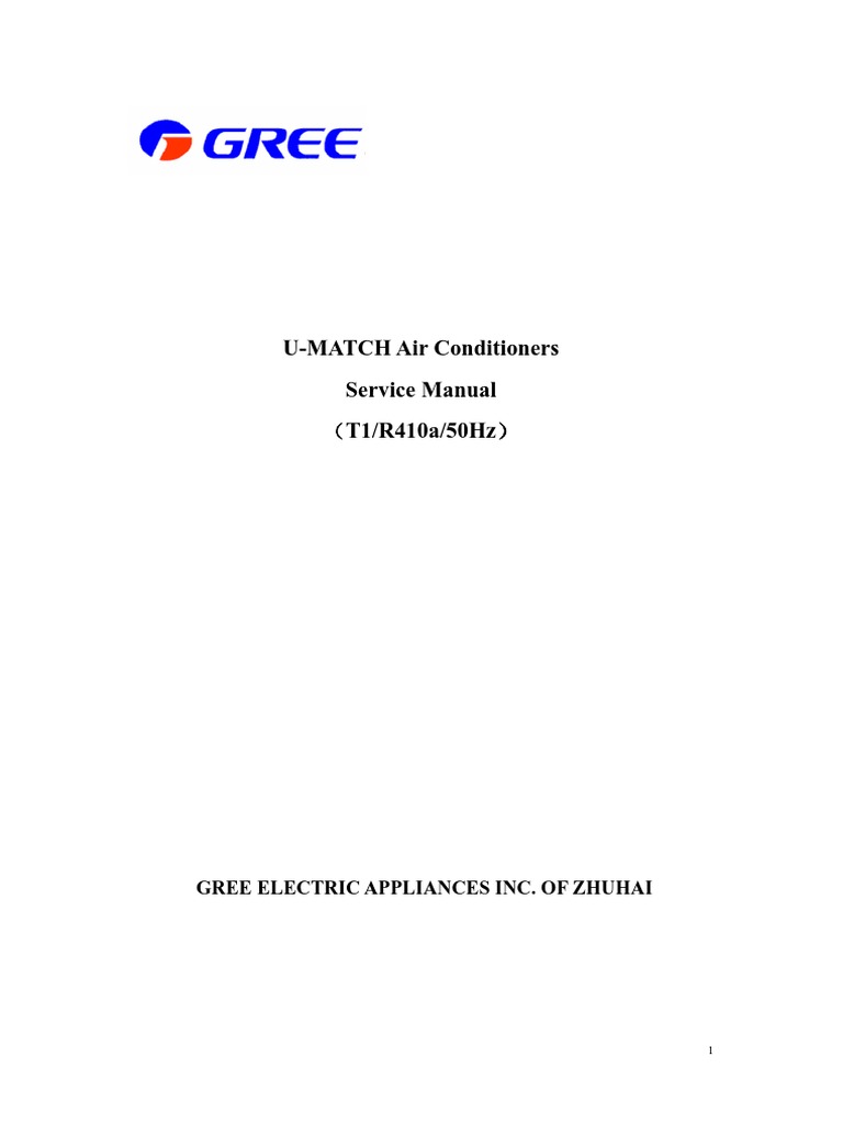 Gree Service | PDF | Air Conditioning | Hvac