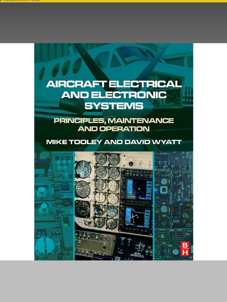 飞机电气与电子系统：原理，维护和操作Aircraft Electrical and Electronic Systems Princ. | PDF
