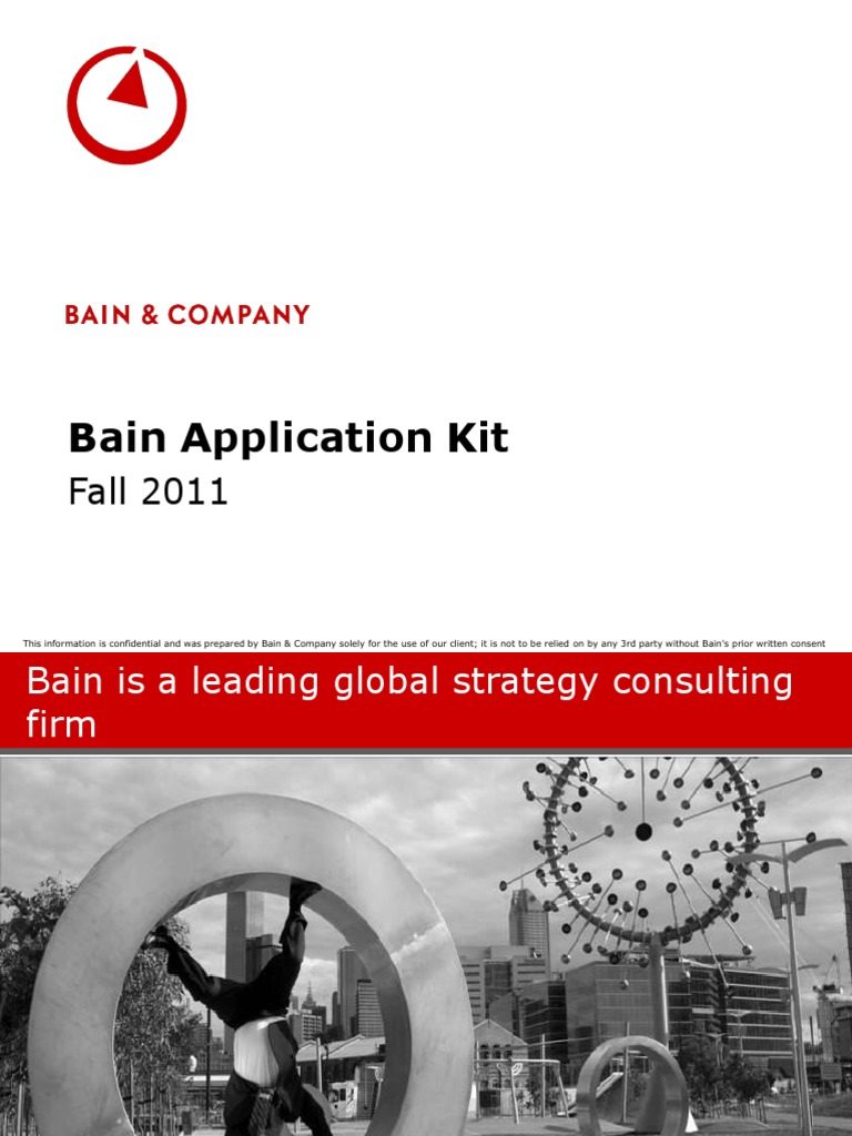 Bain Application Pack Fall 2011 MEX | PDF | Résumé | Airport