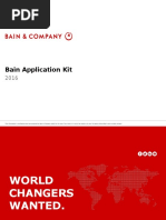 Bain Interactive Interview Briefing Pack | PDF | Business Class ...