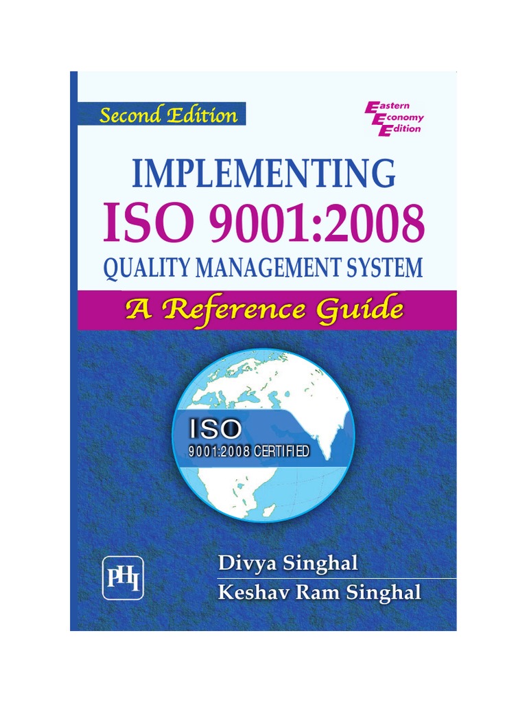Implementing Iso 90012008 Quality Management System A Reference PDF ...