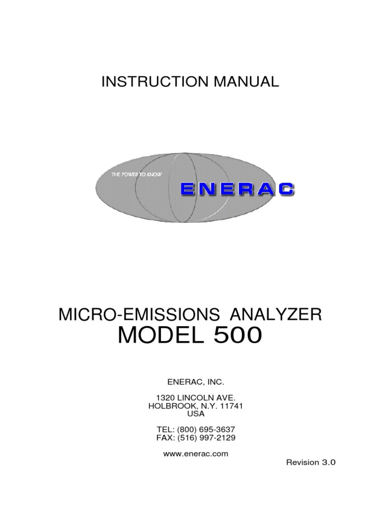 m500 Manual Rev3 | PDF | Battery (Electricity) | Combustion