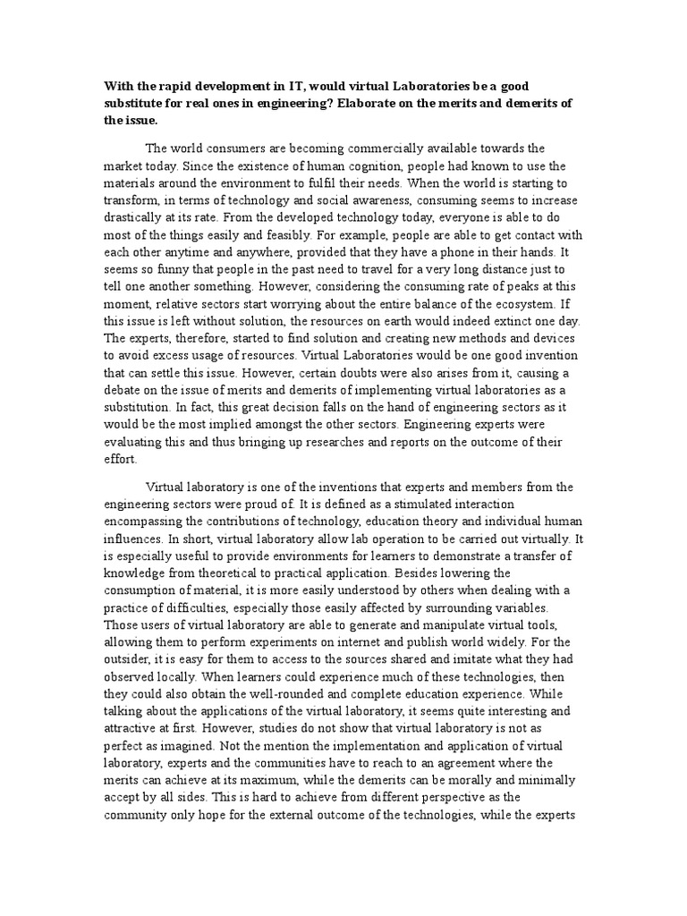 Intro - Assignment 3 | PDF | Experiment | Educational Technology