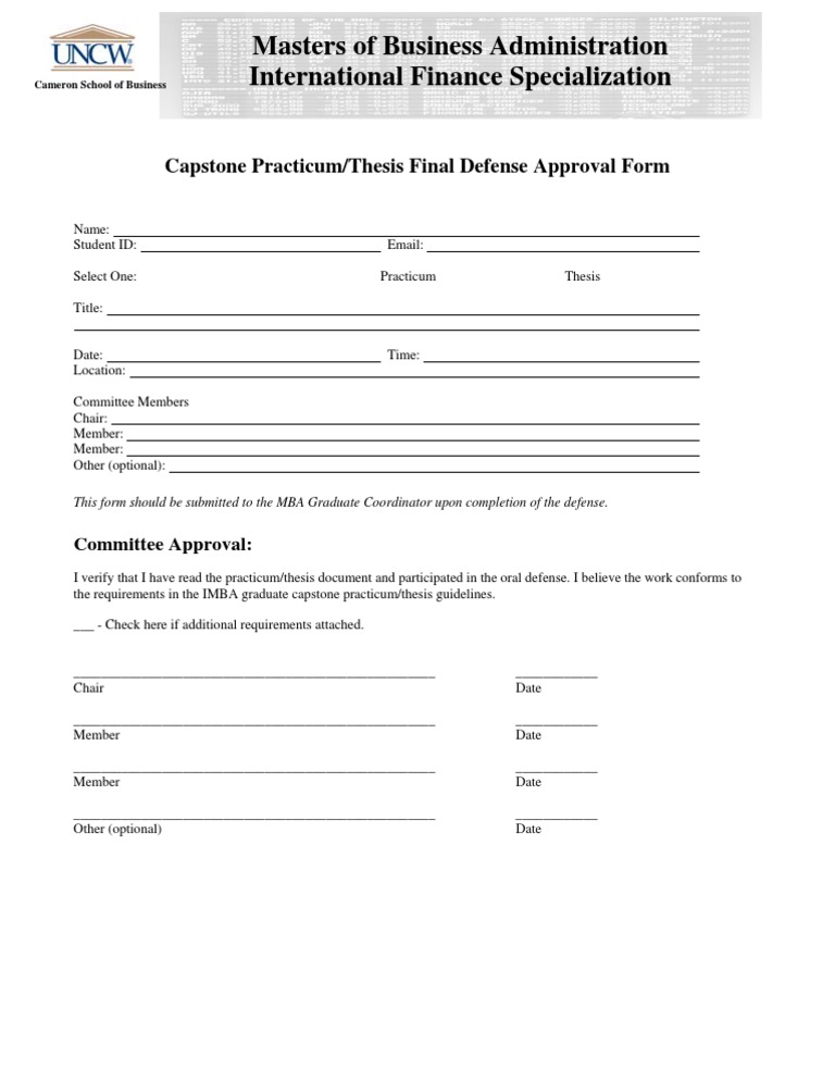 Final Defense Approval Form | PDF | Career & Growth