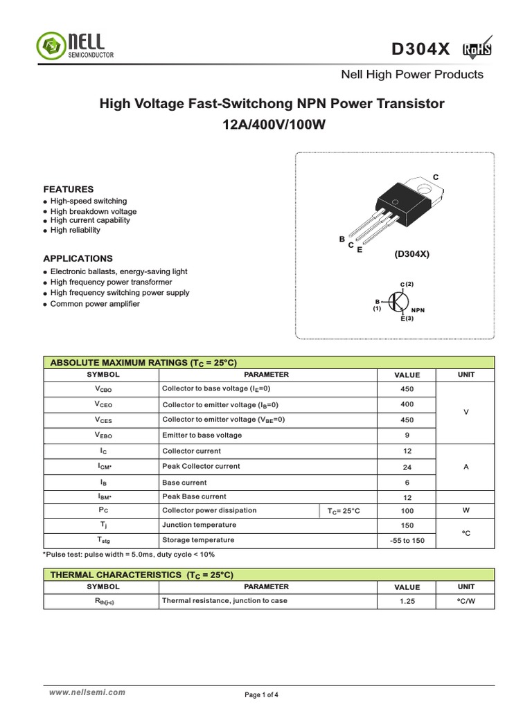 D304X | PDF | Scientific Modeling | Electronic Design