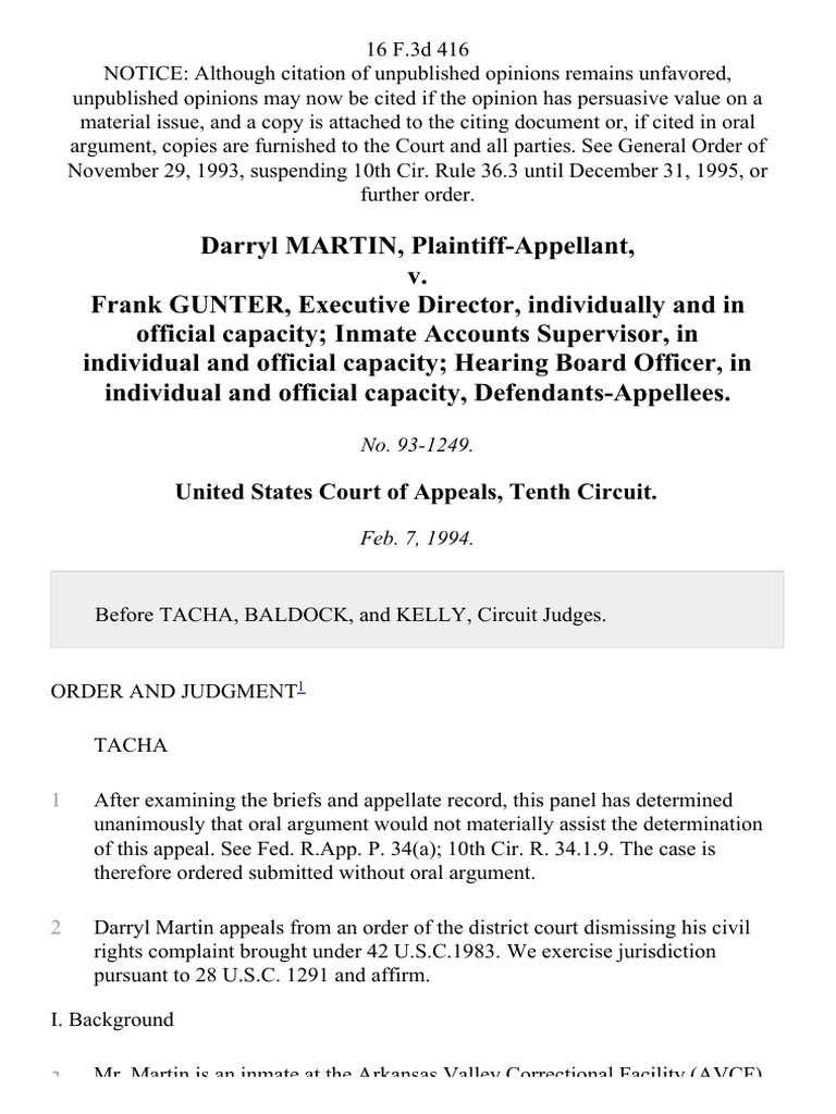 United States Court of Appeals, Tenth Circuit | PDF | Fourteenth ...