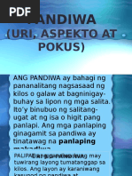10 ARALIN 4 POKUS NG PANDIWA (Tagaganap at Layon) | PDF