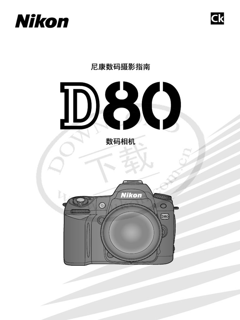 D80 Manual | PDF