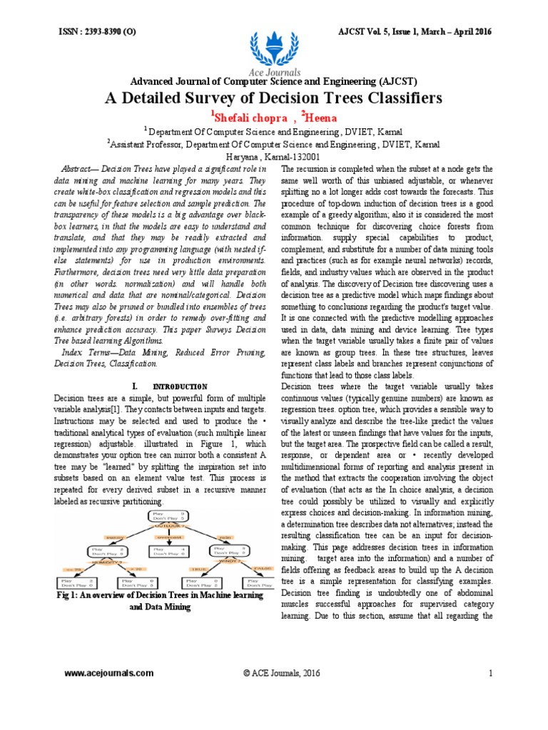 5 Review Paper | PDF | Statistical Classification | Applied Mathematics