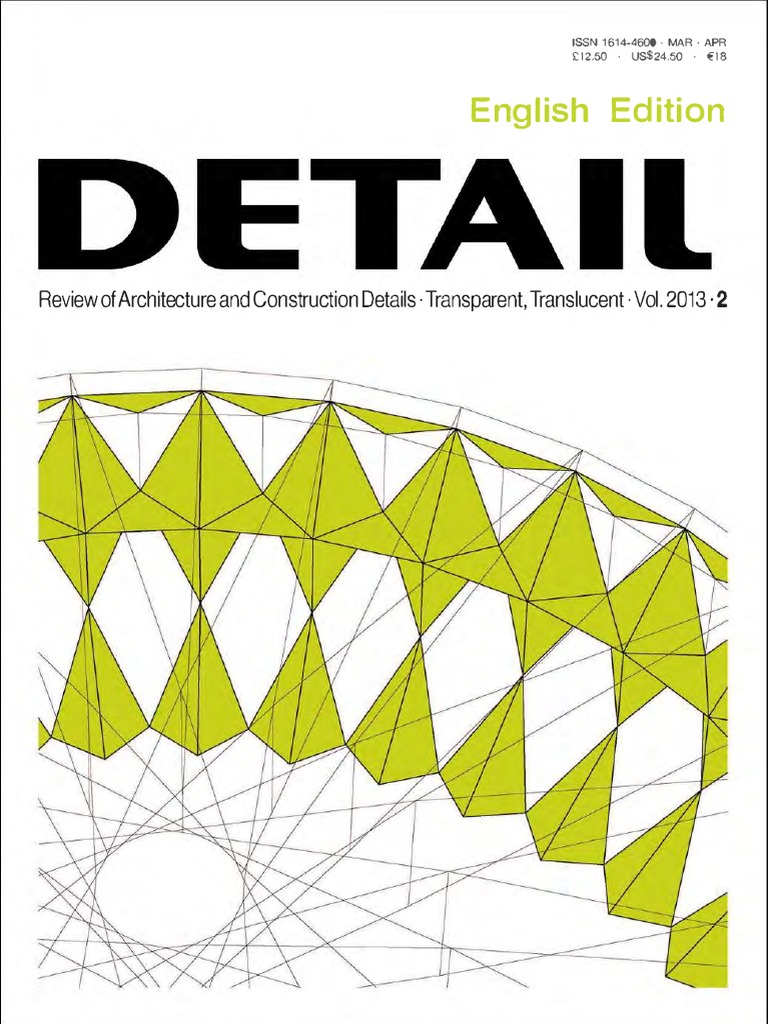 Detail Magazine 2013-02 (Mar-Apr) | PDF | Manmade Materials ...