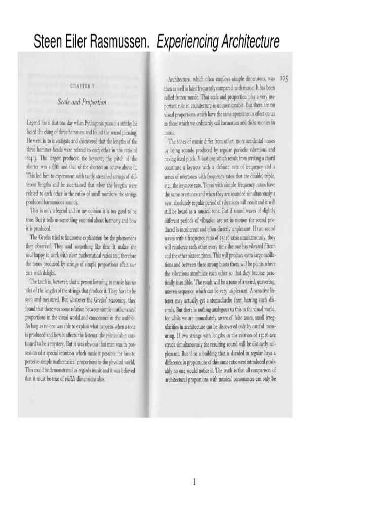 Experiencing Architecture | PDF