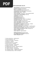 50 Malalalim Na Salita | PDF